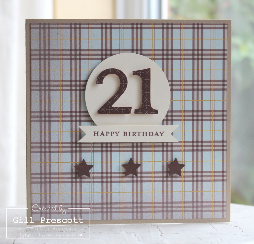 Around the World Stampin’ Up! challenge #1 and a masculine 21st ...