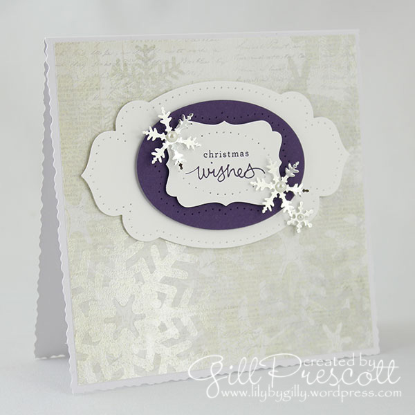 Paper piercing with Stampin’ Up templates … – Lily-by-Gilly