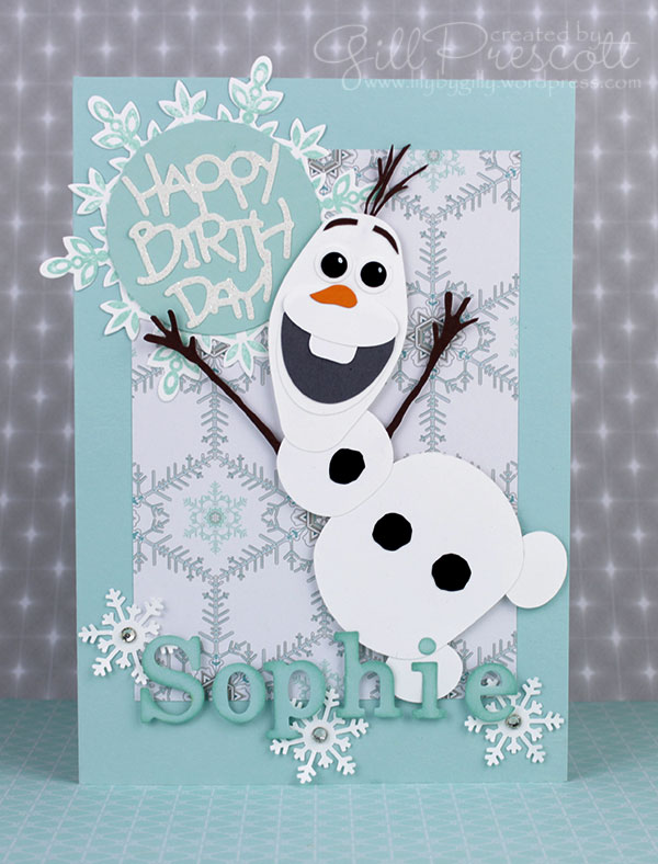 Olaf punch-art for a sweet little girl… – Lily-by-Gilly