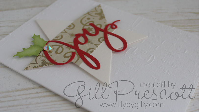 Stampin Up sheet music embossing folder handmade Christmas card – Lily ...