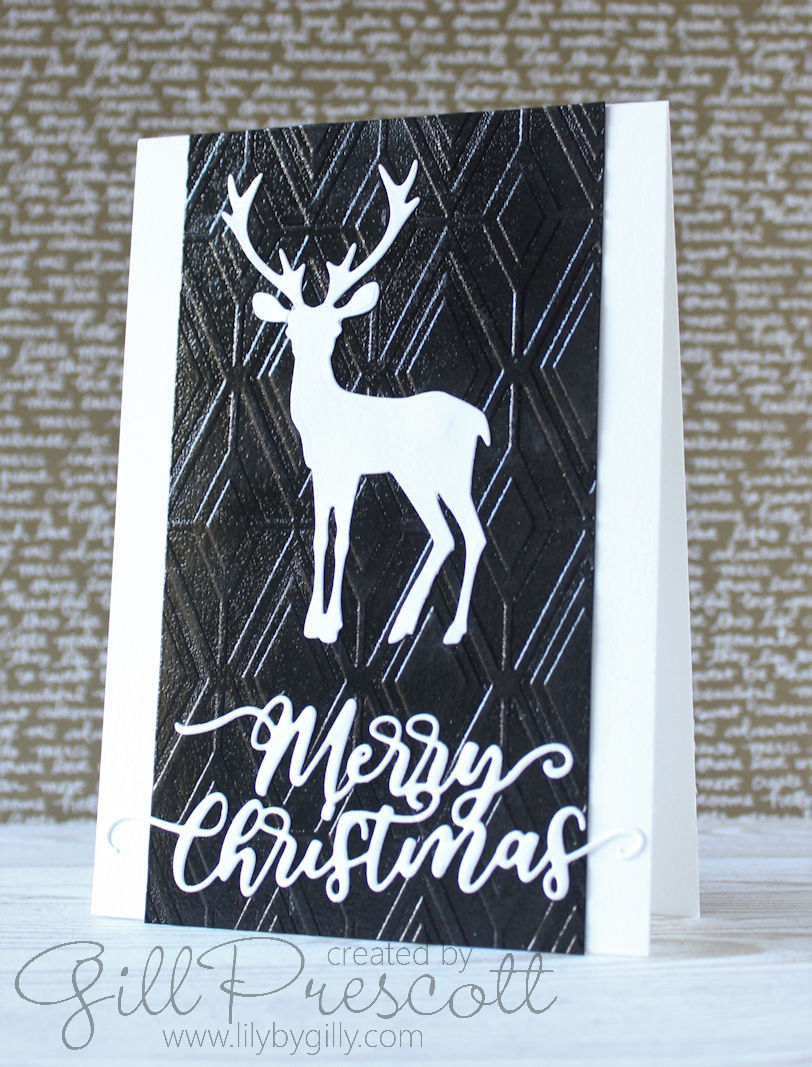 Black and white Christmas cards – Lily-by-Gilly