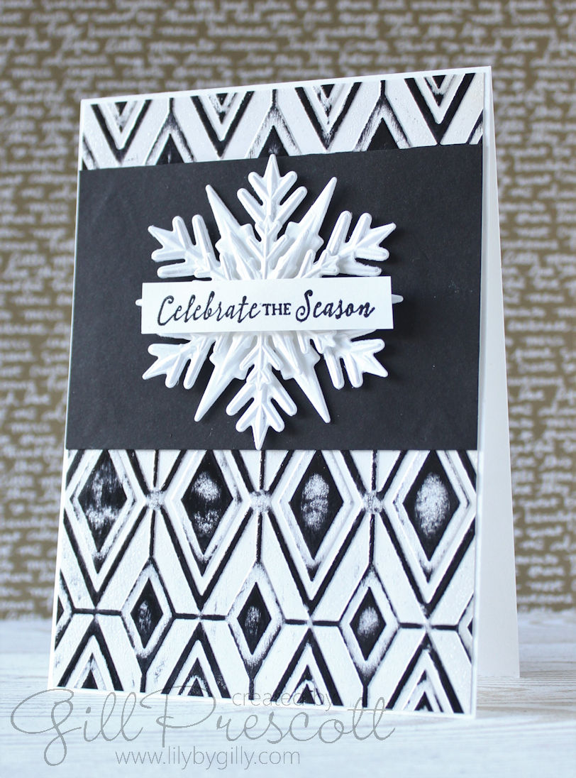 Black and white Christmas cards – Lily-by-Gilly