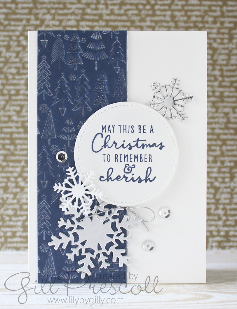 Sizzix 3D trees textured impressions embossing folder – Lily-by-Gilly