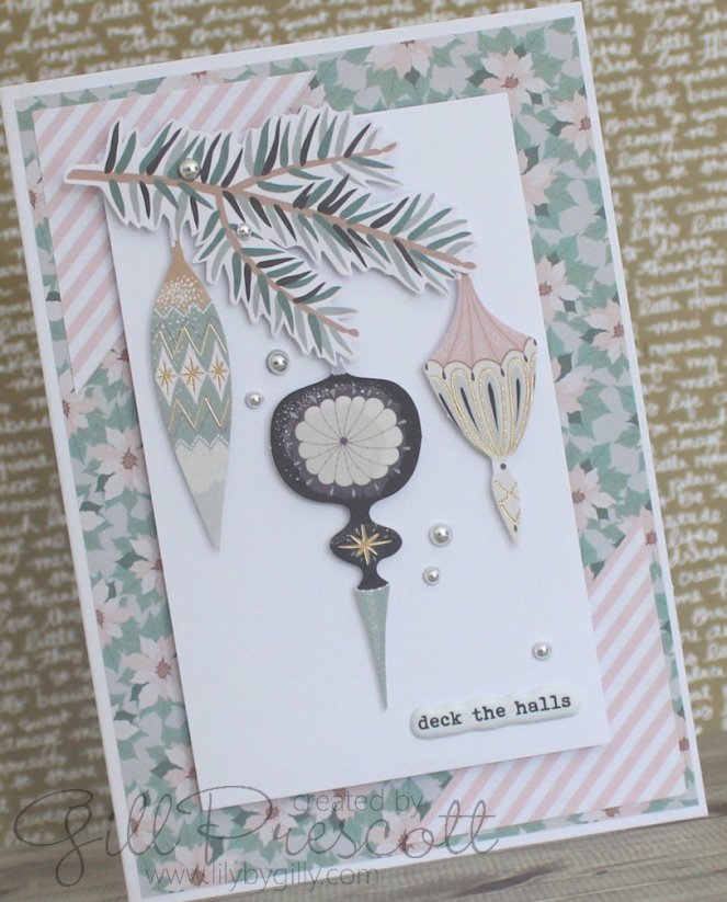 Spellbinders Joyful Christmas Card Kit – Lily-by-Gilly