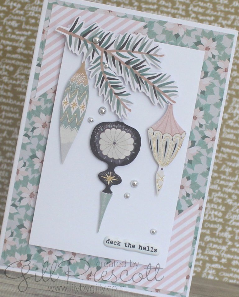 Spellbinders Joyful Christmas Card Kit – Lily-by-Gilly