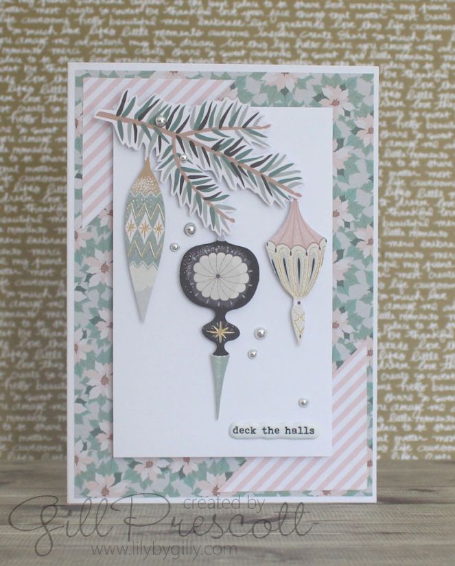 Spellbinders Joyful Christmas Card Kit – Lily-by-Gilly